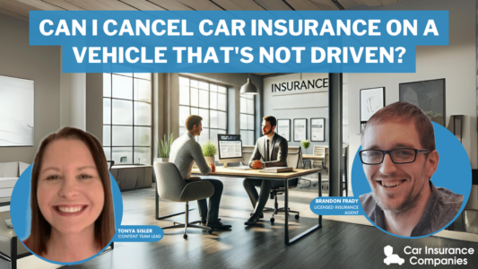 Can I cancel car insurance on a vehicle that's not driven? (2025 ...