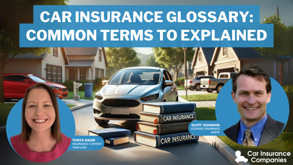 Car Insurance Glossary: Common Terms to Explained ...